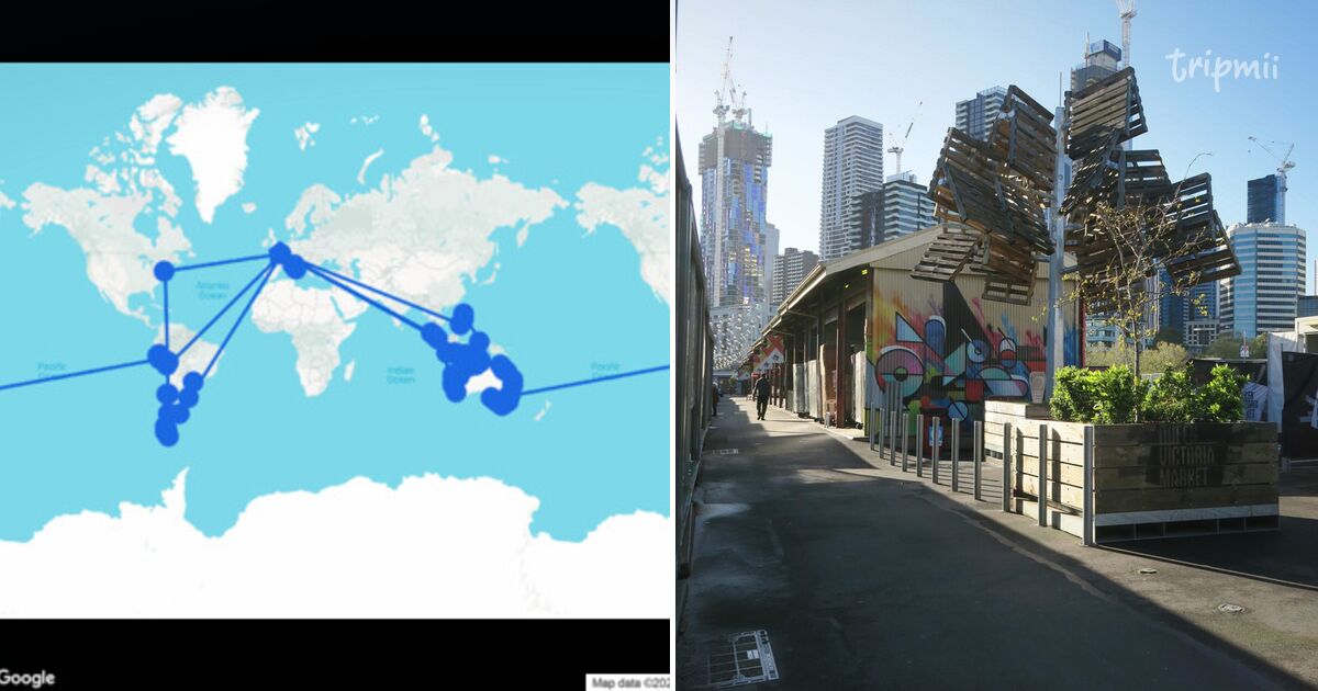 Paris – Melbourne – Australia