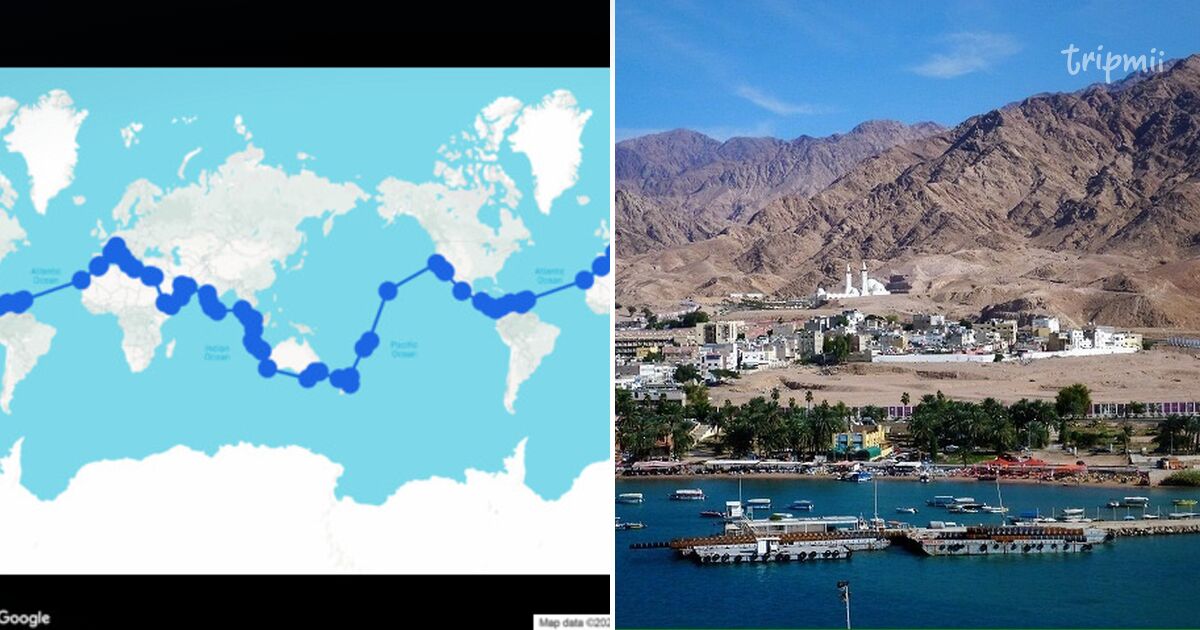 In 99 Tagen um die Welt – Aqaba – خليج العقبة – Jordanien
