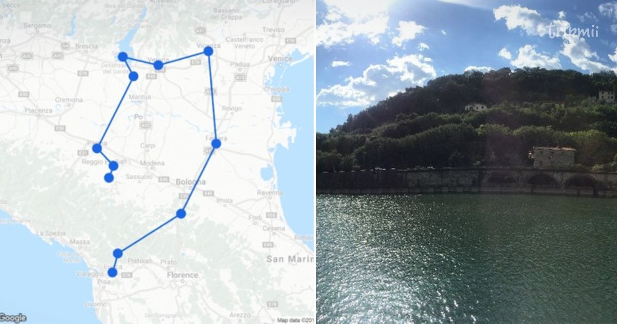 North Italy – Borgo a Mozzano – Via del Brennero – Italy