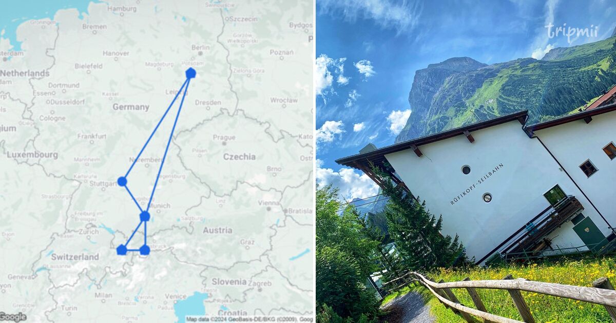 Auf dem LechWanderWeg – Lech – Dorf – Österreich