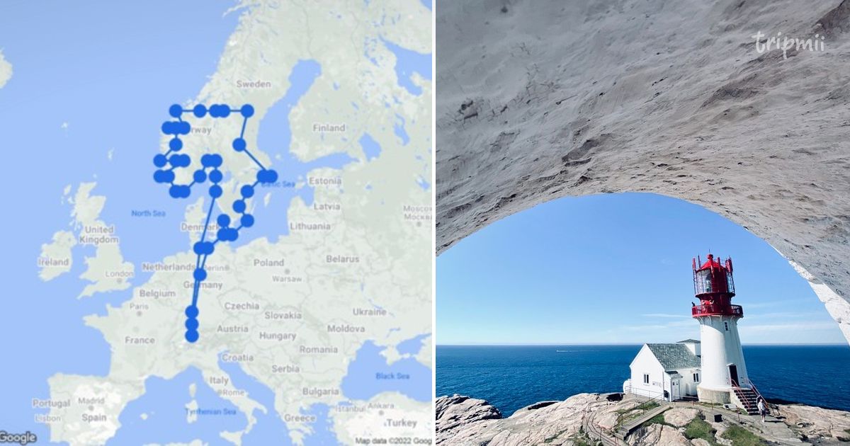 Schweden und Norwegen 2022 – Lindesnes – Lindesnesveien – Norwegen