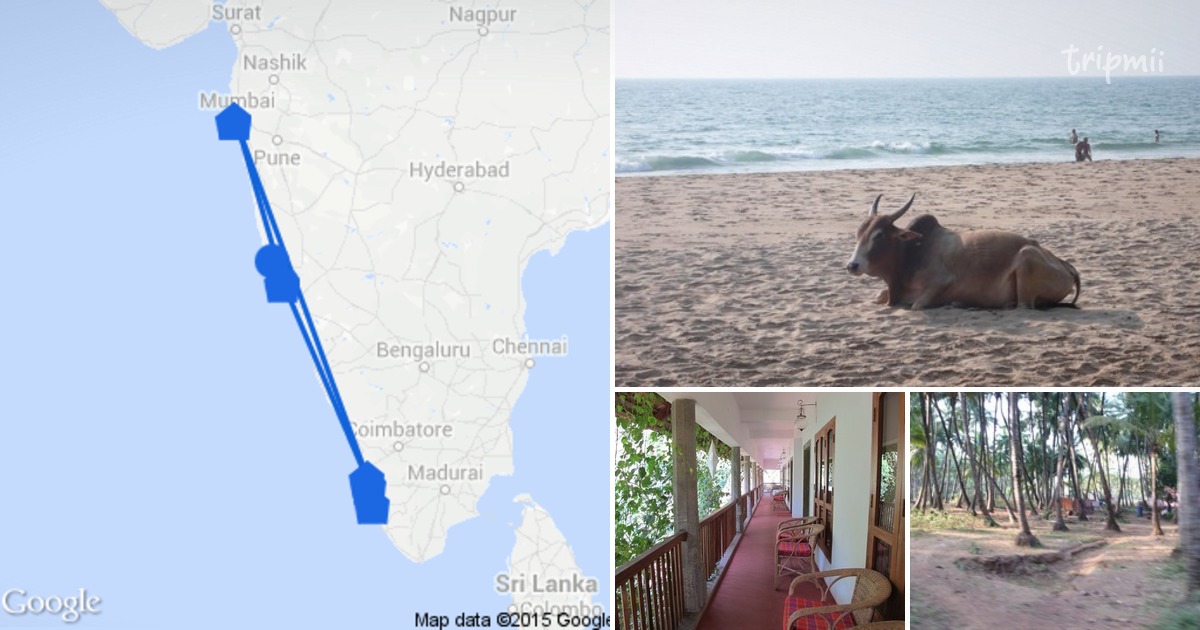 Bombay, Goa und die Backwaters – Agonda Beach – Indien